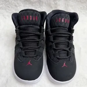 Jordan | Shoes | Air Jordan Max Ps Aura Boys Black And Gym Red Shoes ...